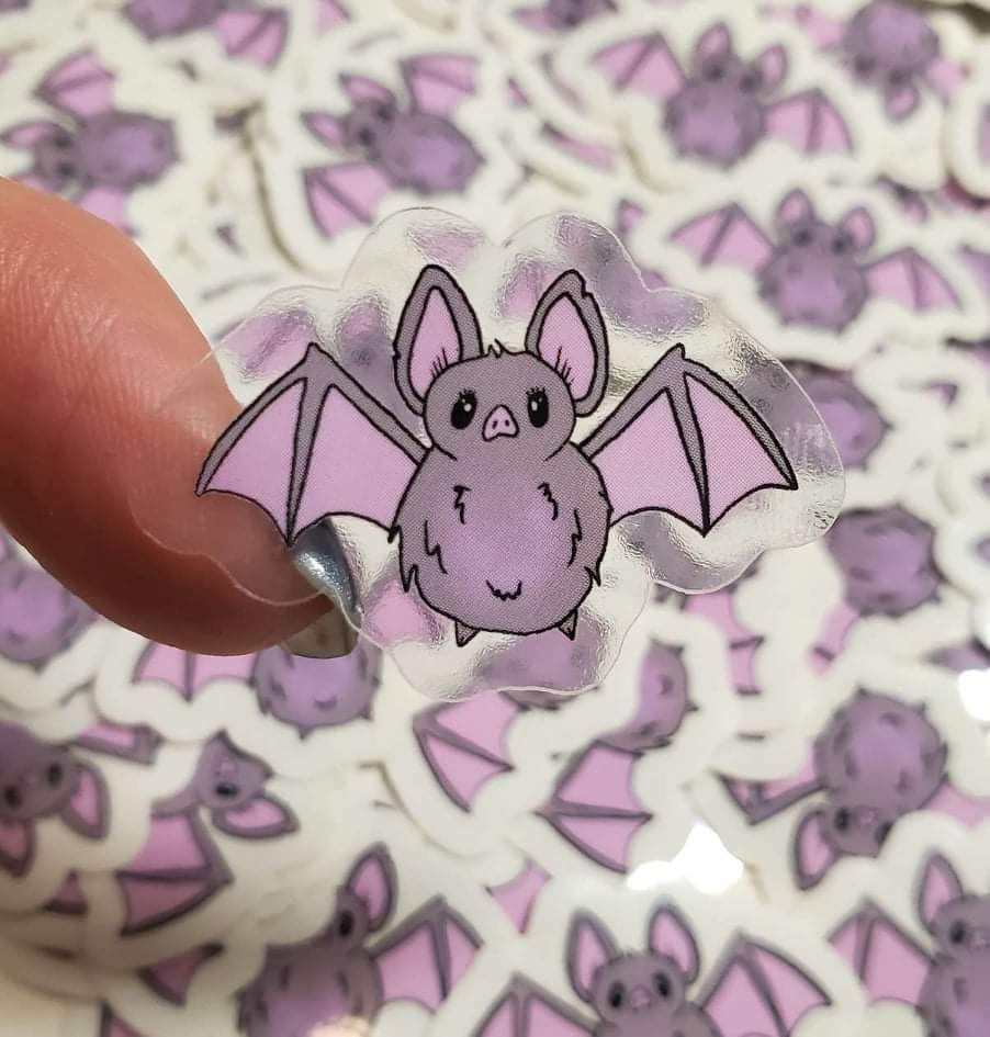 Cute Bat Sticker – Magic Maker B