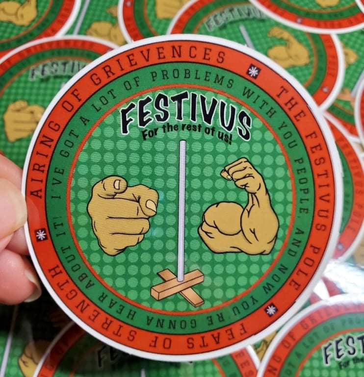 Festivus sticker – Magic Maker B